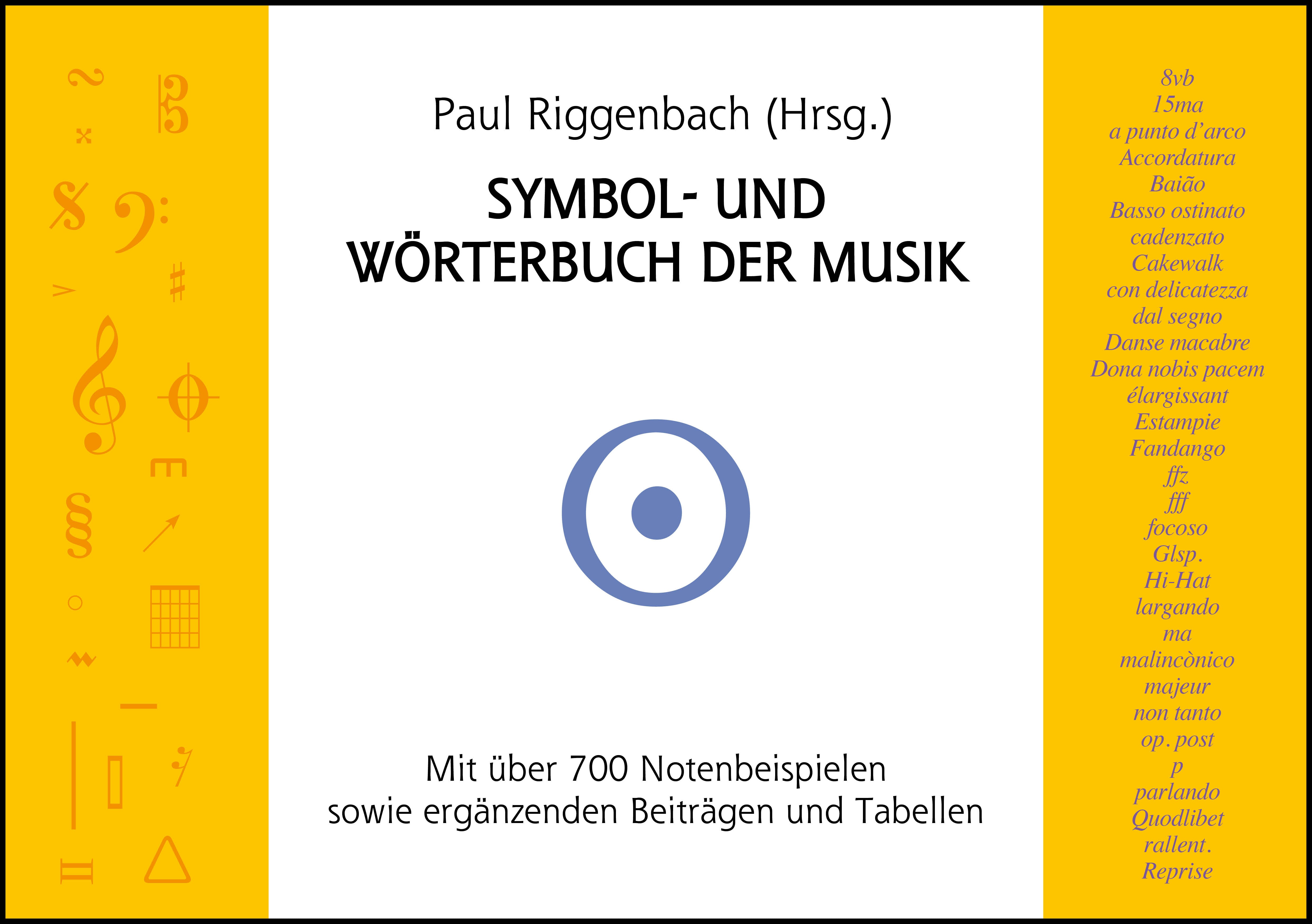 Paul Riggenbach (Hrsg.): Symbol- und Wörterbuch der Musik (Buch ...